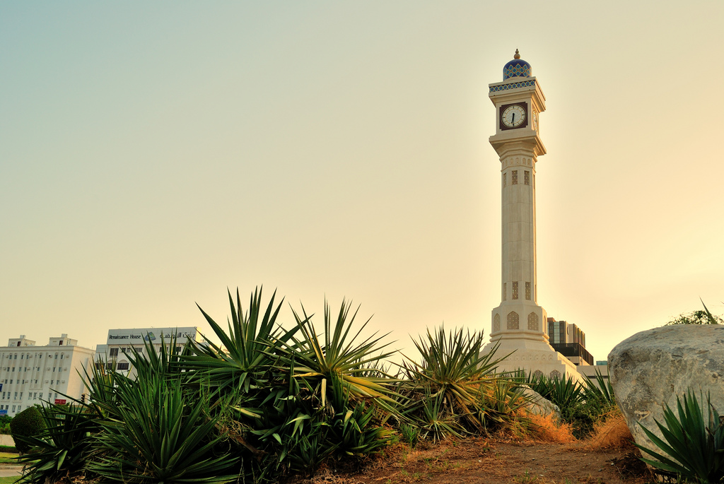 ruwi mbd cbd clock tower muscat oman - Amazing Oman