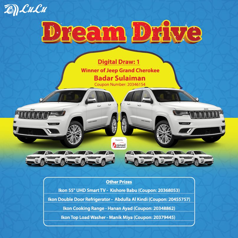 1st Lulu Oman Dream Drive Lucky Draw Winner 2019 - Amazing Oman