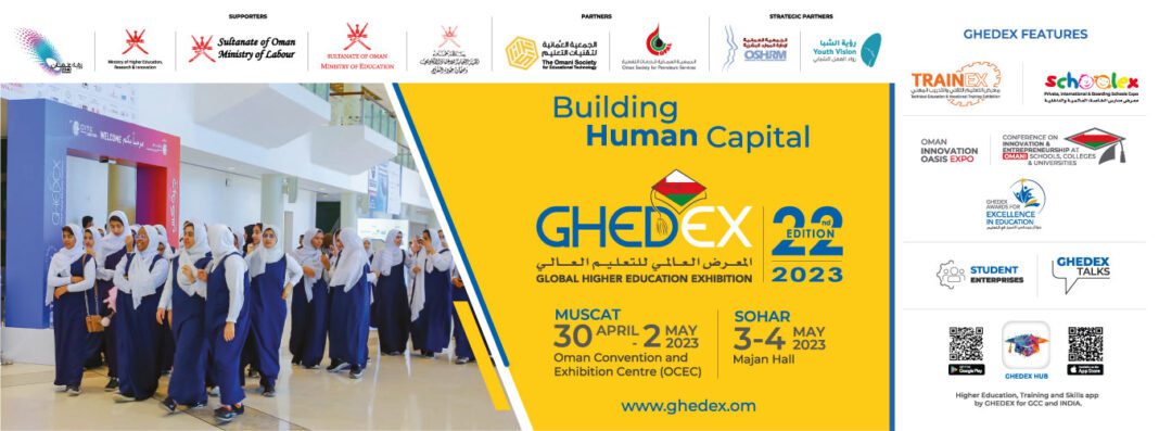 GHEDEX – Global Higher Education Exhibition | Sohar Oman 2023 - Amazing ...